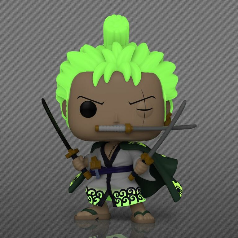 One Piece - Roronoa Zoro Glow Pop! Vinyl (Animation #923) - Retrospace