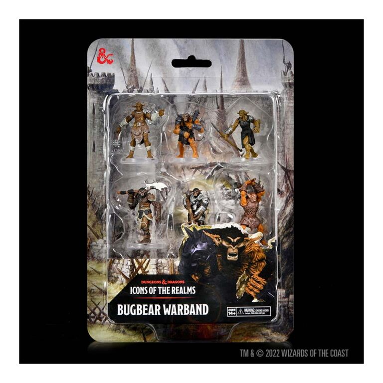 Dungeons & Dragons Icons of the Realms: Bugbear Warband - Retrospace