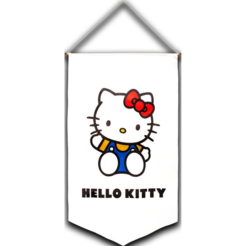 Hello Kitty - White Banner - Retrospace