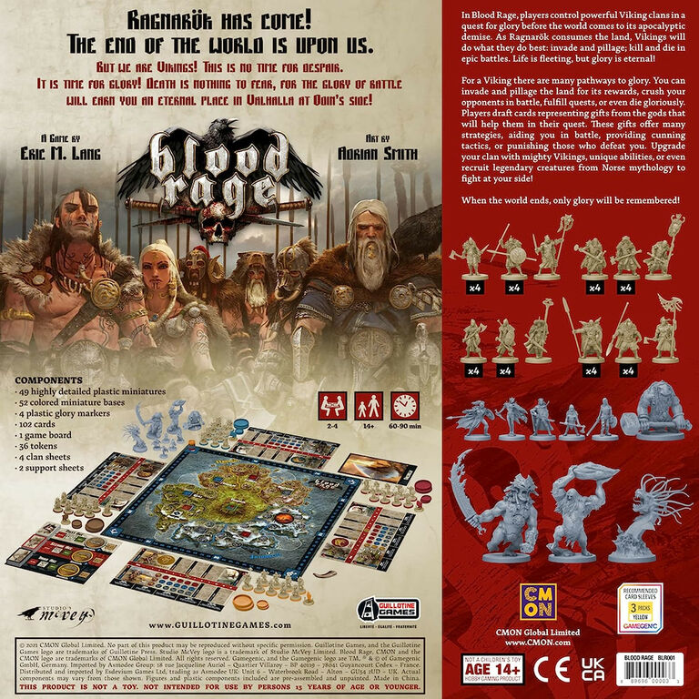 Blood Rage- Core Box - Retrospace
