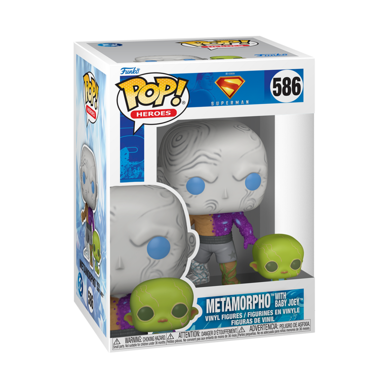 Superman (2025) - Metamorpho with Baby Joey Pop! Vinyl (DC Heroes #586 ...