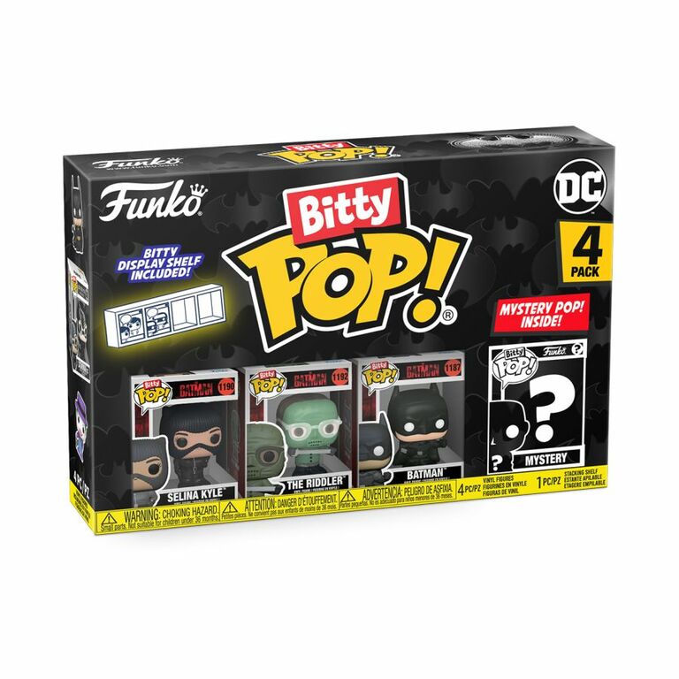 Batman: 85th Anniversary - Catwoman Bitty Pop! 4-Pack - Retrospace