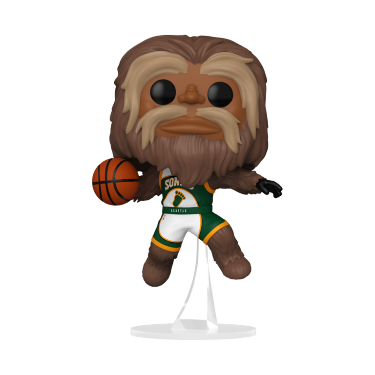 NBA: Mascots - Seattle Squatch Pop! Vinyl (Basketball Mascots #13 ...