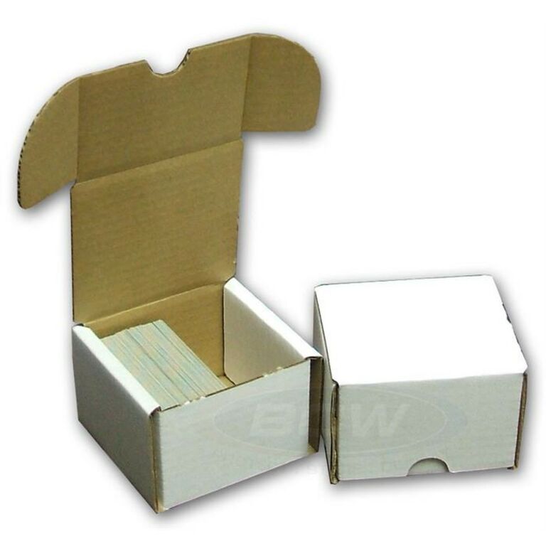 BCW Storage Box (200) White - Retrospace