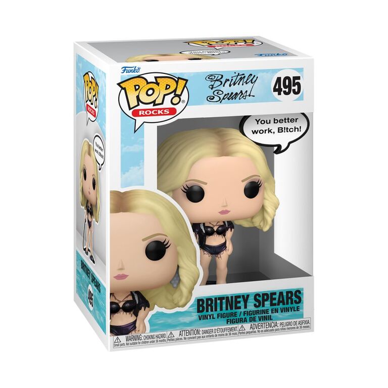 Britney Spears - You better work, B!tch Pop! Vinyl Sayings (Rocks #495 ...