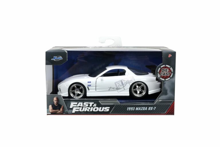 Fast & Furious - HKS 1993 Mazda RX7 1:32 Scale Diecast Vehicle - Retrospace