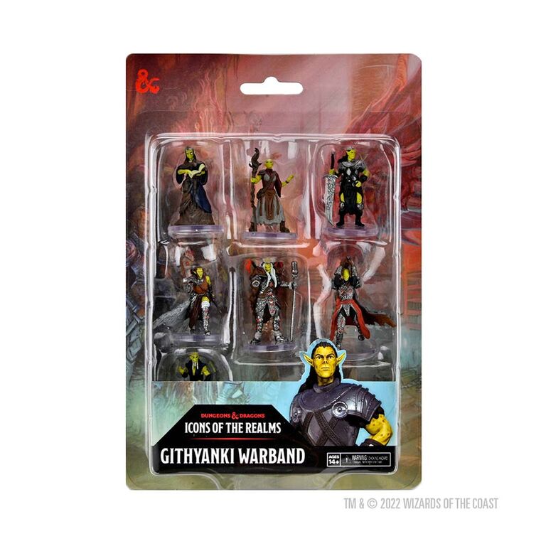 Dungeons & Dragons Icons of the Realms: Githyanki Warband - Retrospace