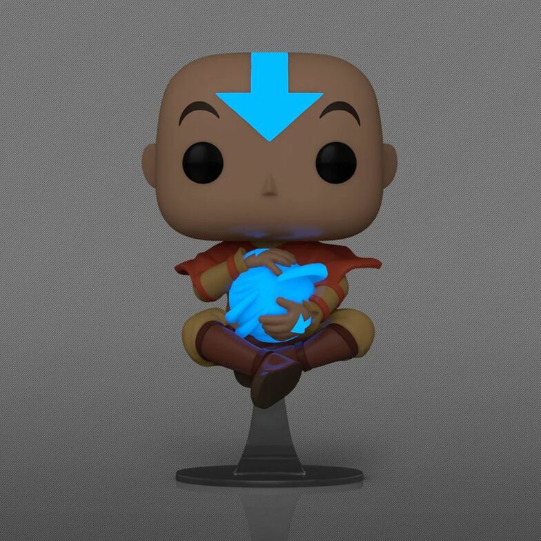 Avatar: The Last Airbender - Aang (Floating) Glow Pop! Vinyl (Animation ...