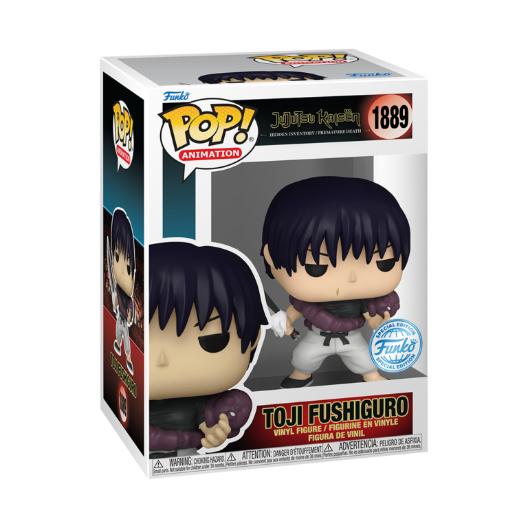 Jujutsu Kaisen - Toji Fushiguro Pop! Vinyl (Animation #1889) - Retrospace