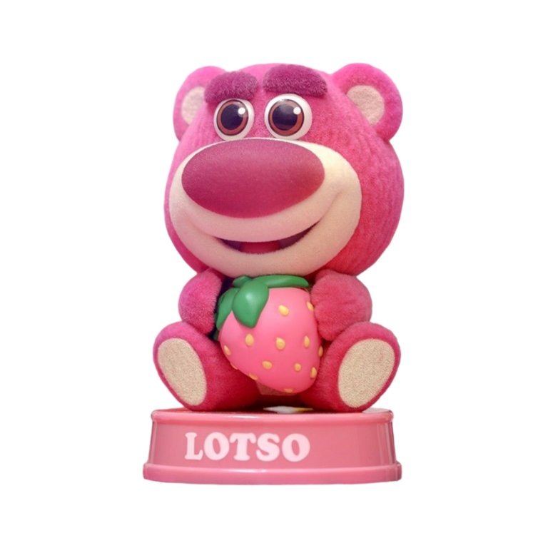 Toy Story 3 - Lotso with Strawberry (Velvet Hair) Cosbaby - Retrospace