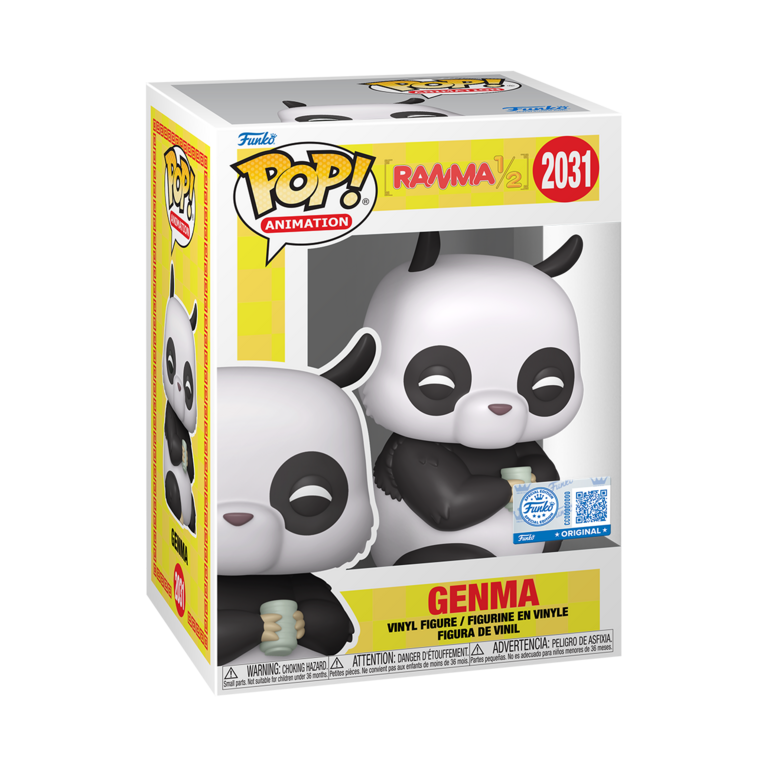 Ranma 1/2 - Genma (Panda) Pop! Vinyl (Animation #2031) - Retrospace