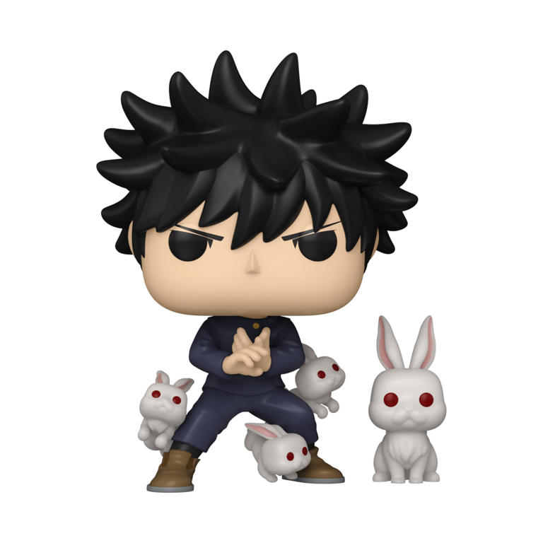 Jujutsu Kaisen - Megumi Fushiguro with Rabbit Pop! Vinyl (Animation ...