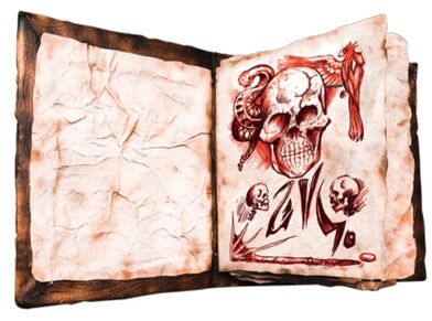 Evil Dead 2 - Necronomicon Printed Pages Prop - Retrospace