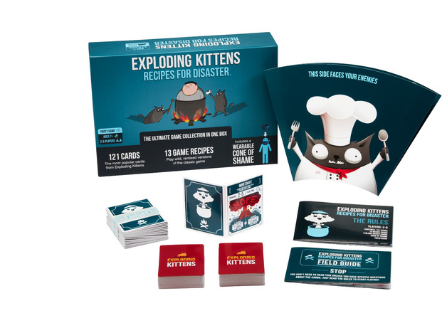 Exploding Kittens - Recipes For Disaster - Retrospace