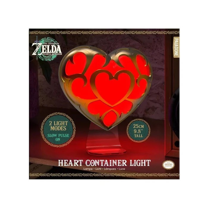 The Legend Of Zelda - Heart Container Light - Retrospace