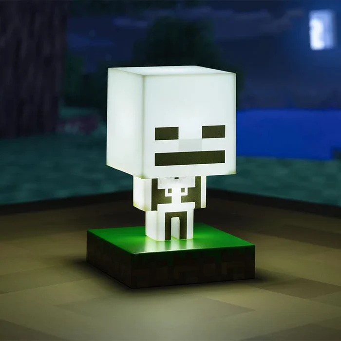Minecraft Skeleton Icon Light - Retrospace