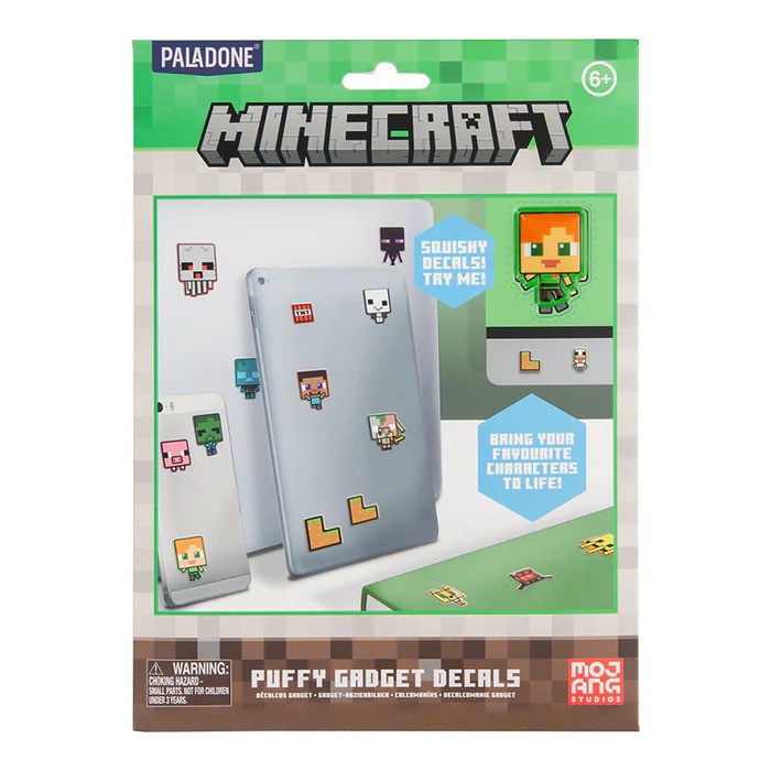 Minecraft Puffy Gadget Decals - Retrospace