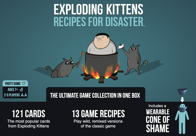 Exploding Kittens - Recipes For Disaster - Retrospace