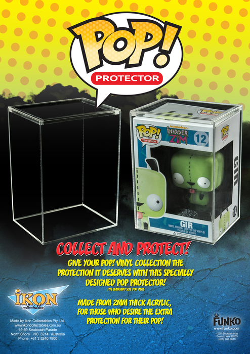 Pop! Vinyl Figure Protector - Acrylic Box - Retrospace